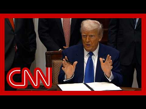 Trump signs executive order aiming to lower US drug costs