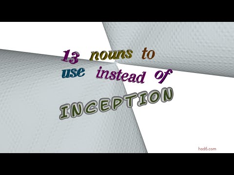 inception - 14 nouns meaning inception (sentence examples)