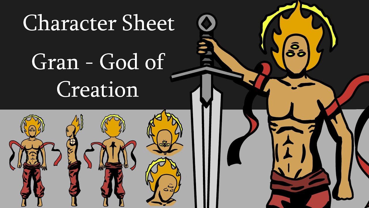 Character Reference Sheet - Gran