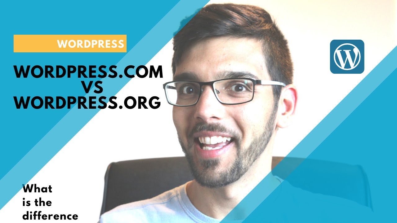 wordpress.COM vs wordpress.ORG  what is the difference -  explained 2020