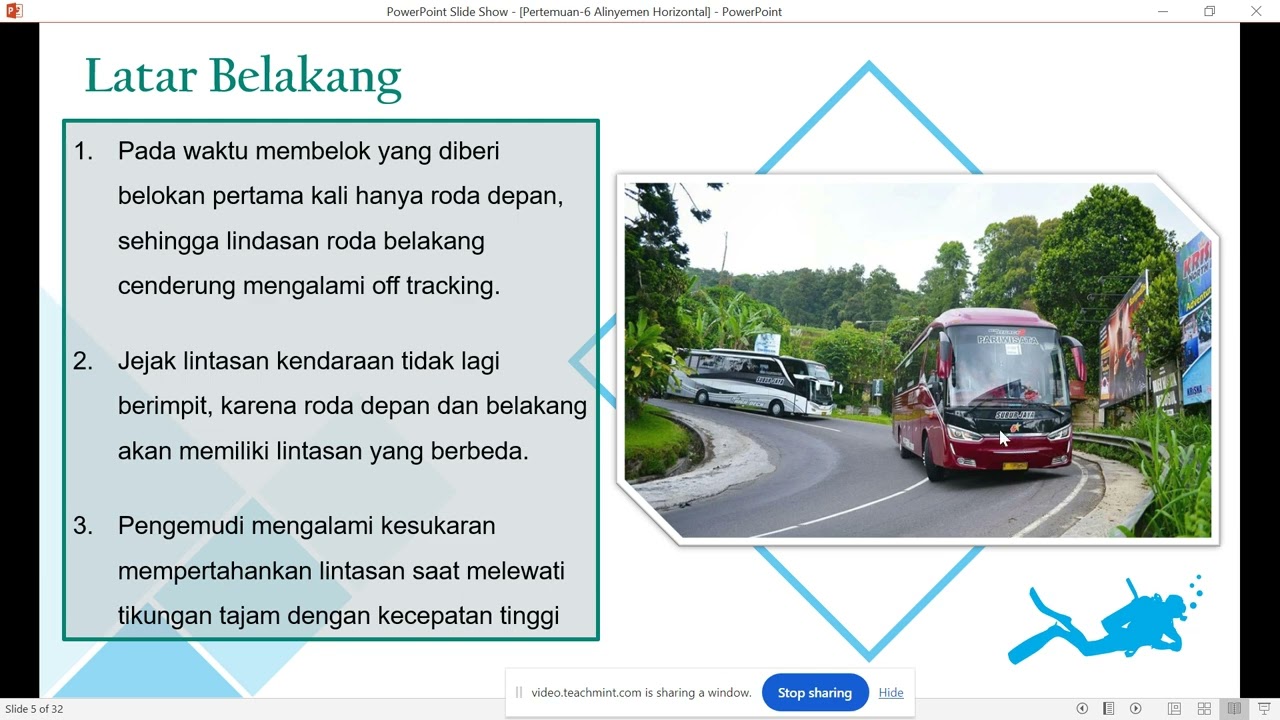 Pelebaran Perkerasan Ditikungan