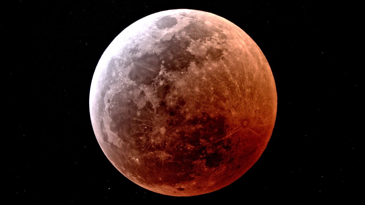 Lunar Eclipse 1/20/19 - 4K HDR Timelapse