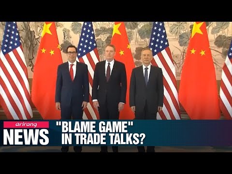USTR and U.S. Treasury say China is playing 'blame game' on trade talks deadlock