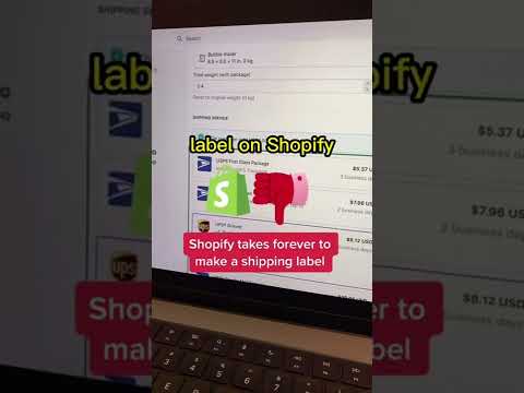 Make shipping labels for your small business easier. #smallbusinesstips #entrepreneur #onlinebusine