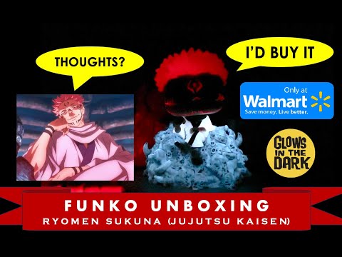 Funko Pop Unboxing and Review: Jujutsu Kaisen - Ryomen Sukuna on Throne (Glow, Walmart Exclusive)