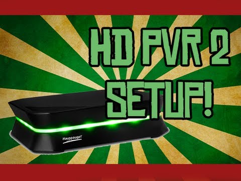 Hauppauge HD PVR 2 - Setup Tutorial For PS3 & Xbox 360