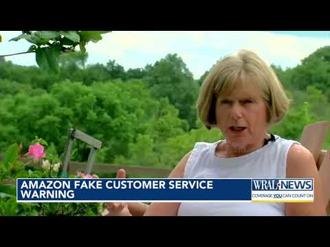 Amazon fake customer service warning