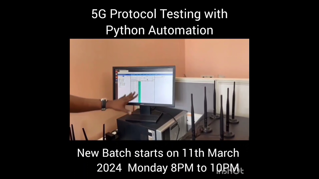 5G Protocol Testing with Automation New batch starts from 11th March