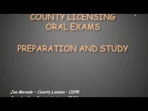 Deputy, Commissioner, Sealer Oral Exam Study Session - Overview of Process