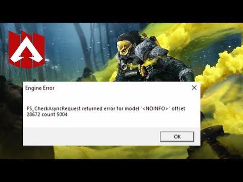Fix Apex Legends Engine Error | FS_CheckAsyncRequest Returned Error