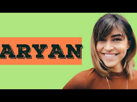 How to Pronounce Aryan in English + Aryan Meaning