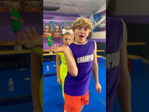 HiT THE BEAT Cheer Edition!โค๏ธ#shorts #shortsviral #shortsfeed