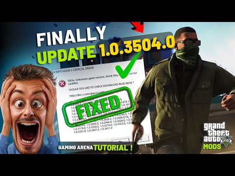 Finally, Script Hook V 3504 UPDATE | SCRIPT HOOK V CRITICAL ERROR 2025 | Script Hook V | GTA 5 Mods