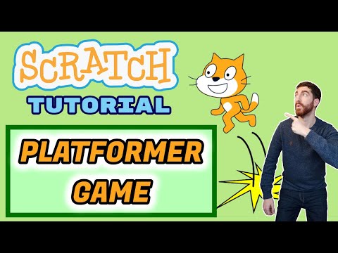 How to make a PLATFORMER GAME | Easy code | Simple - Scratch 3.0 FULL Tutorial