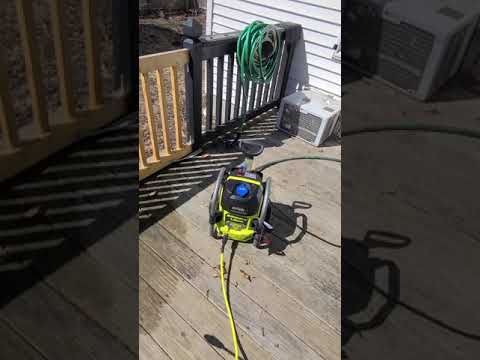 ryobi pressure washer 2000psi #ryobi #deckcleaning