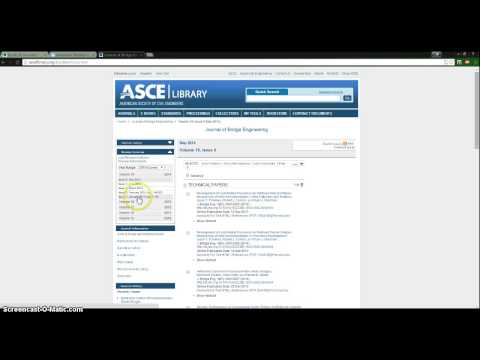 ASCE Professional Journals