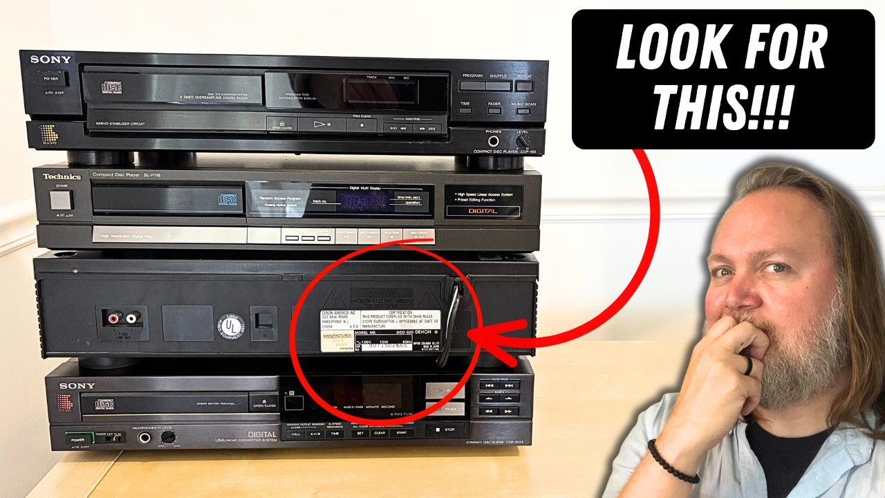 Avoid These 7 Mistakes When Buying A Vintage CD Player