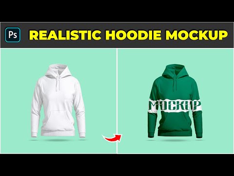 Quick & Easy Way To Create Realistic Hoodie Mockup - Photoshop Tutorial