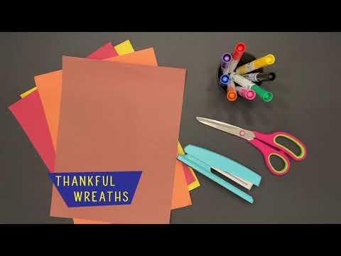 How-To Giving Thanks "Thankful Wreaths"