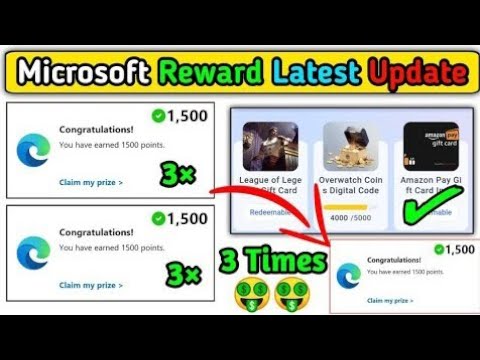 Microsoft Reward New Update 🤑 | Earn 1500 Point Per Account | Bing Unlimited Point Trick | 2023