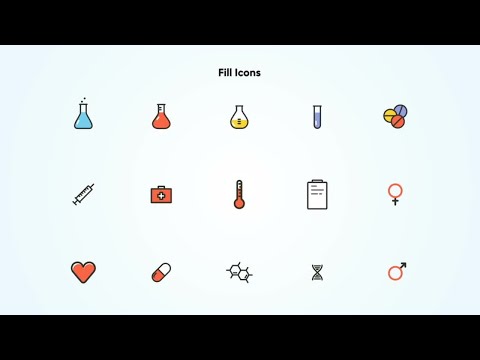 Animated Medical Icons Vector After Effects Templates