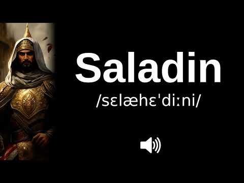 🇮🇶 How to pronounce Saladin (CORRECTLY!)