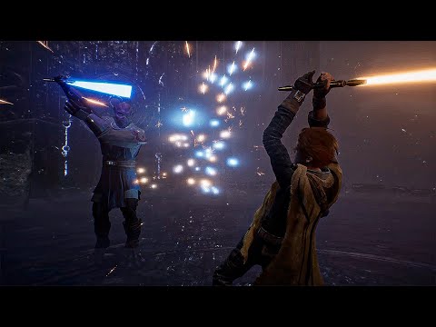 Star Wars Jedi: Fallen Order — Cal Kestis vs Jaro Tapal with Cutscenes