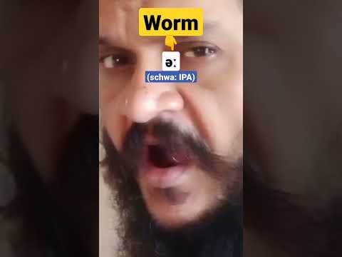 Worm: Correct Pronunciation