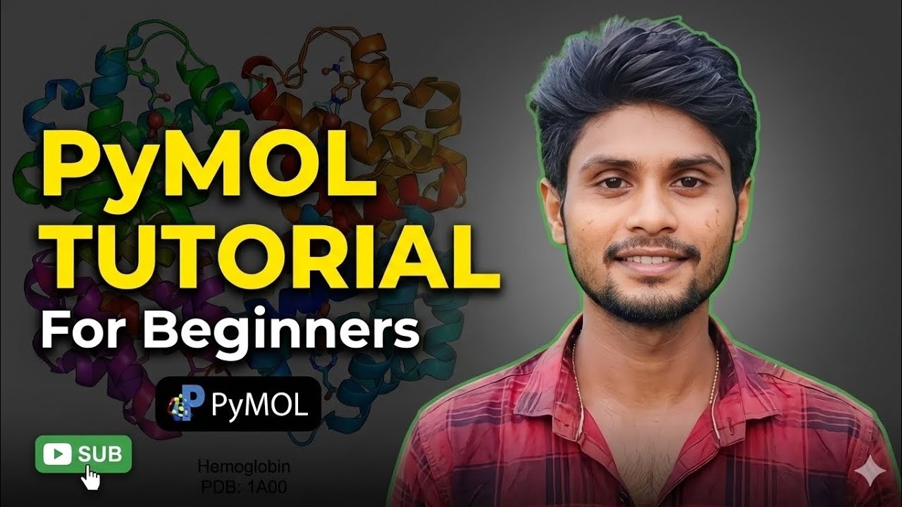 PyMOL Tutorial for Beginners | Installation + First Protein Visualization 🧬