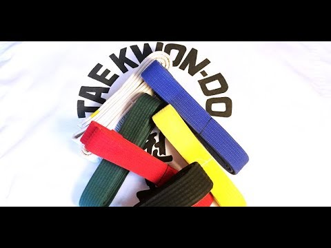 ITF Taekwon-do Belt Order & Color Meanings 🥋