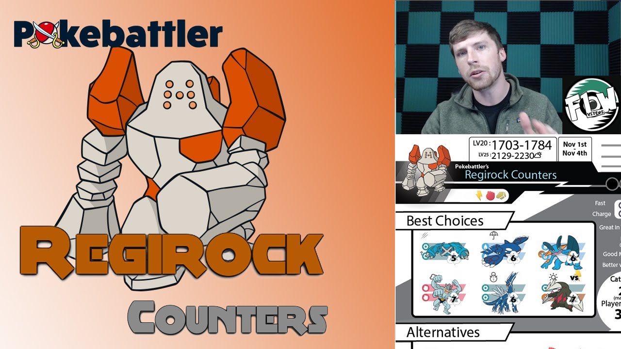 Pokebattler’s Comprehensive Regirock Raid Guide! | Pokebattler