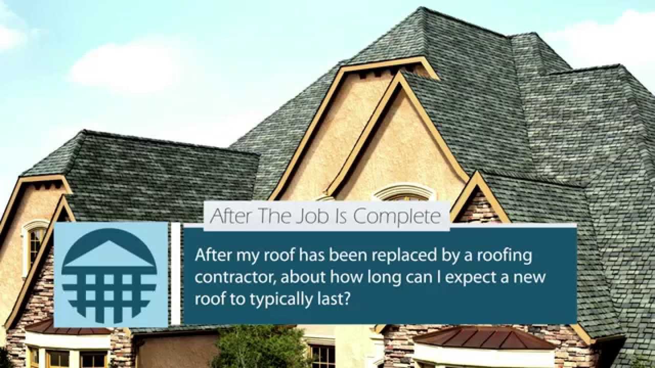 Portland Roof Contractor - How long does new shingles or replacement last?