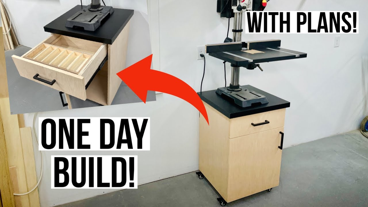 Versatile Mobile Tool Stand Build