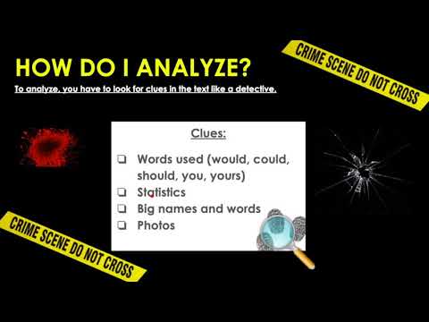 Lesson: Analyzing Persuasive Texts