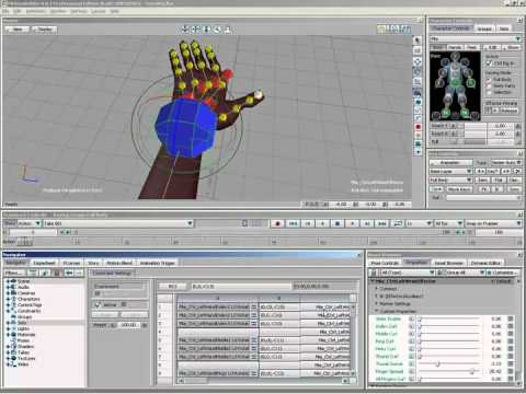 Mb Tutorial Part 64 Rigging A Hand With Sliders Iv Video Lecture A