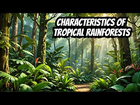 Characteristics of Tropical Rainforests: Biodiversity, Climate & Unique Ecosystems!