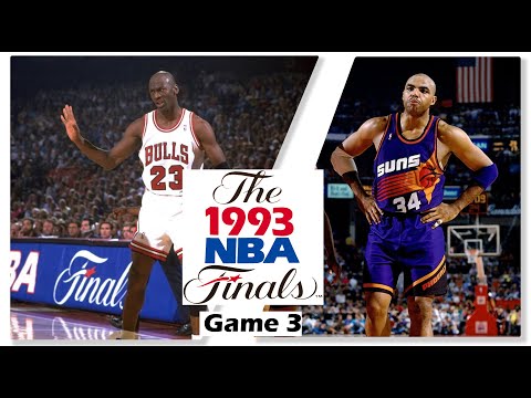 1993 NBA FINALS GAME 3 RECAP. Jordan and Bulls go for a 3-0 lead in the Finals.