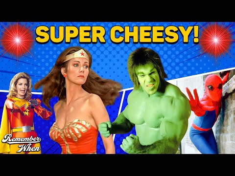 10 Cheesy 70s Superhero TV Shows 80s Kids Couldnโt Stop Watching