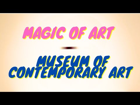 Magic of ART using Bright Light || The Museum of Contemporary Art (MOCA) || Free Pass || Los Angeles