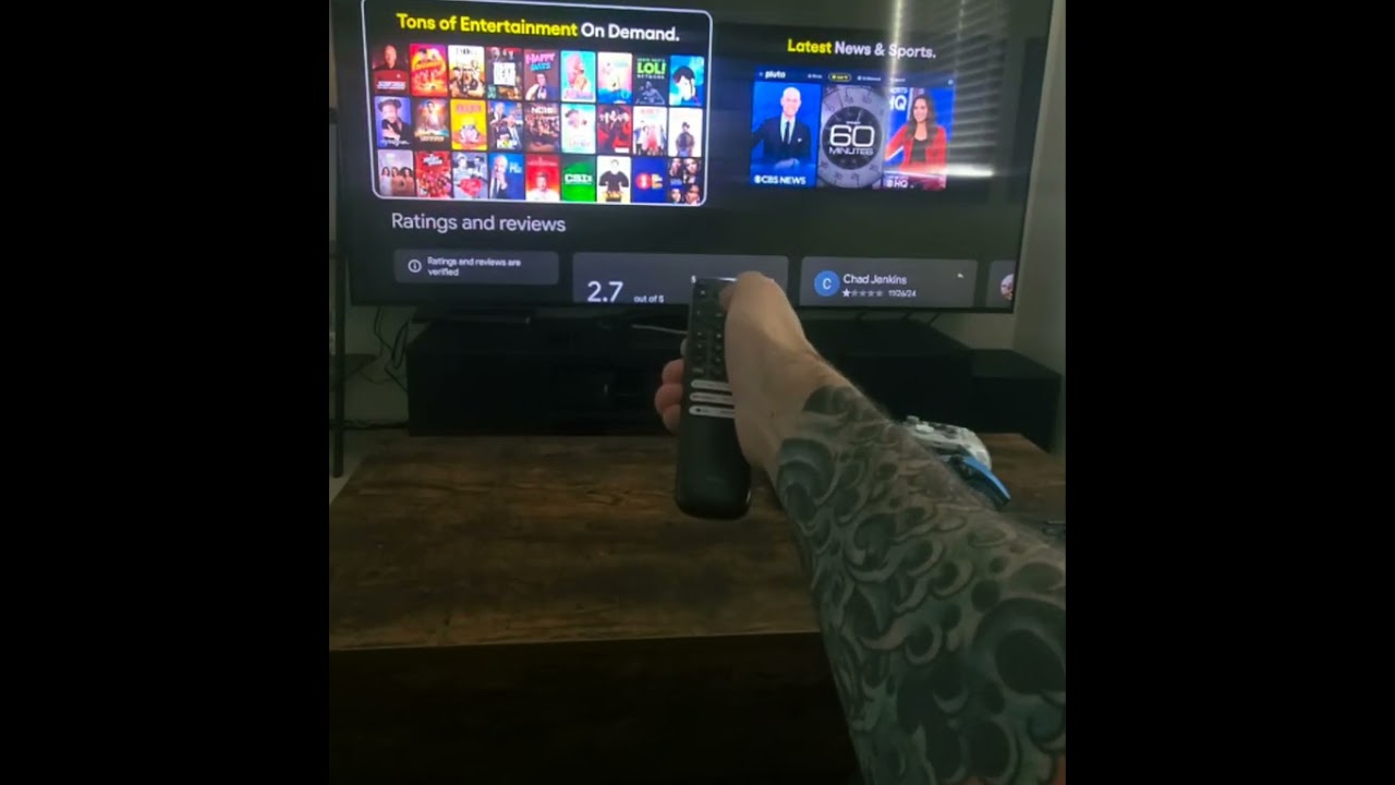 Navigating TCL UI and it keeps freezing