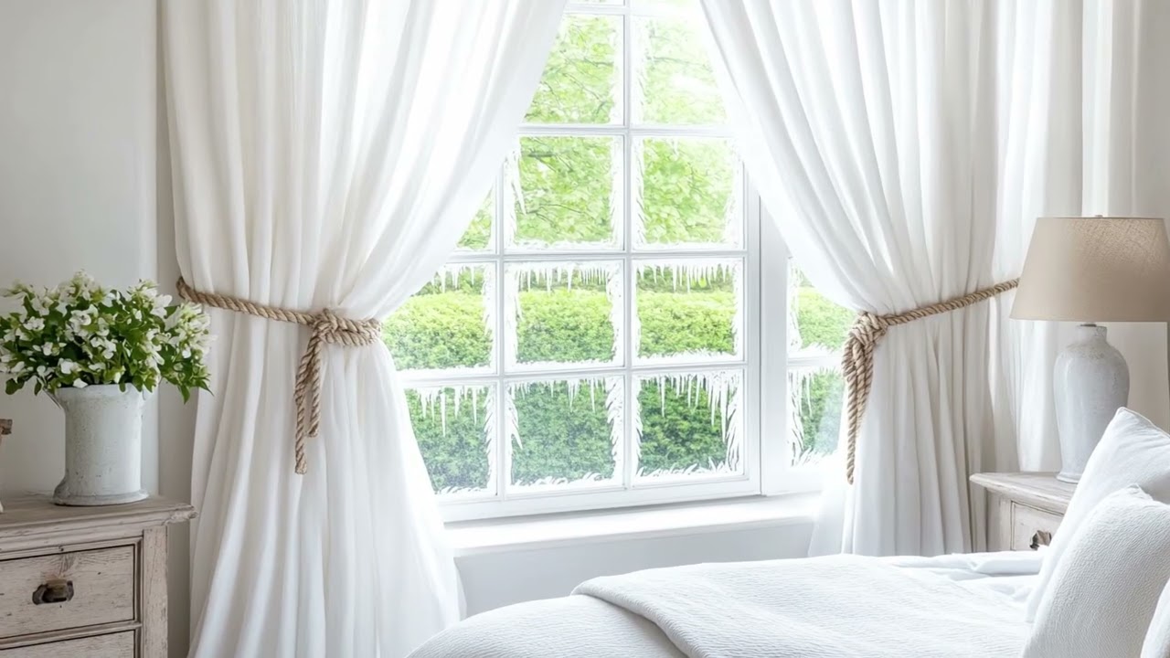Reimagining Farmhouse Charm: Modern Window Treatments for a Winter Aesthetic