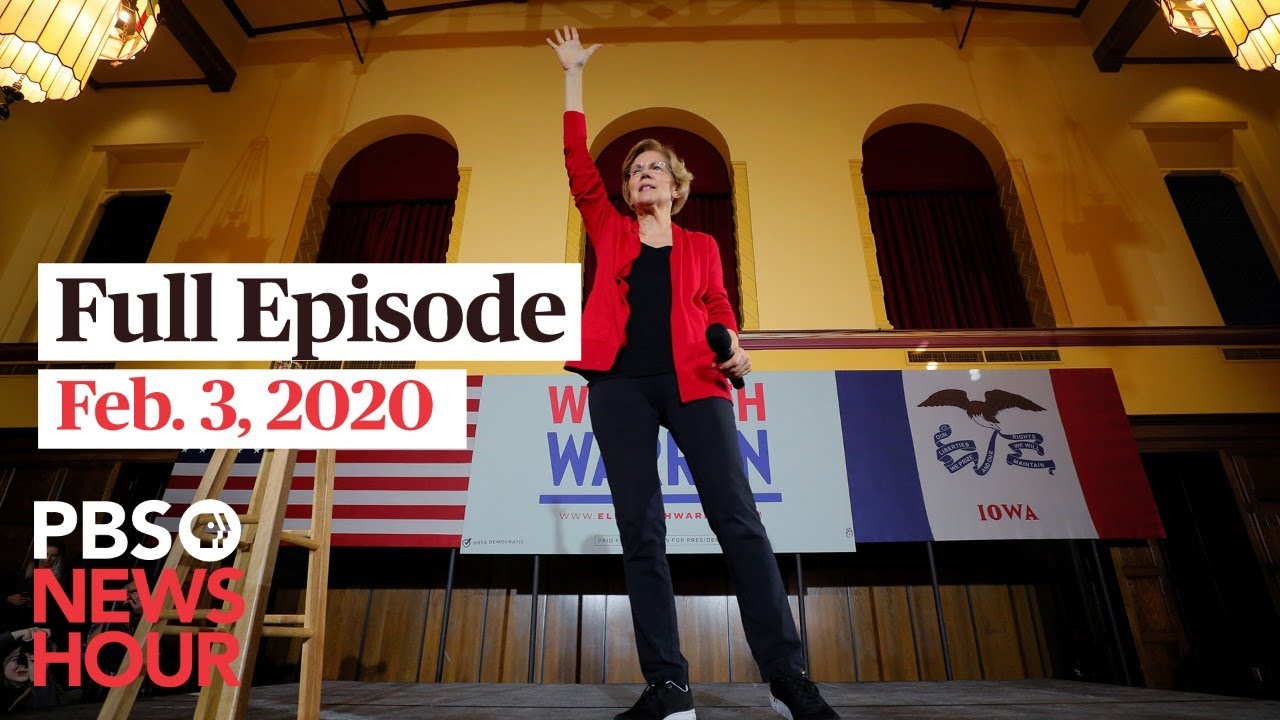 PBS NewsHour Iowa Caucus 9pm update