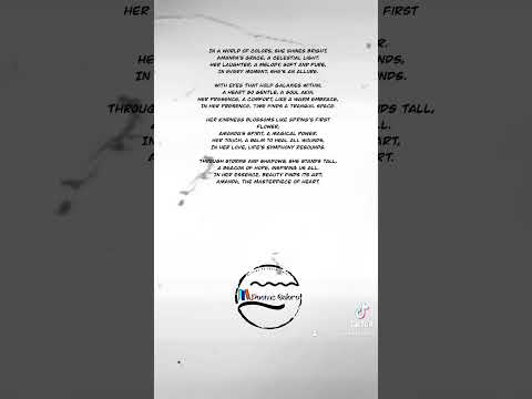 A Beautiful Poem About A Woman Named Amanda, Written By Yours Truly๐คโฆ #fyp #poem #poet #amanda