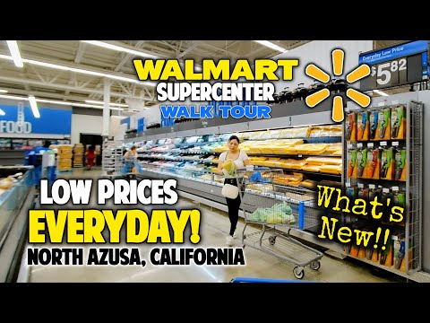 Shopping at Walmart Supercenter: A Grocery Shoppers Paradise