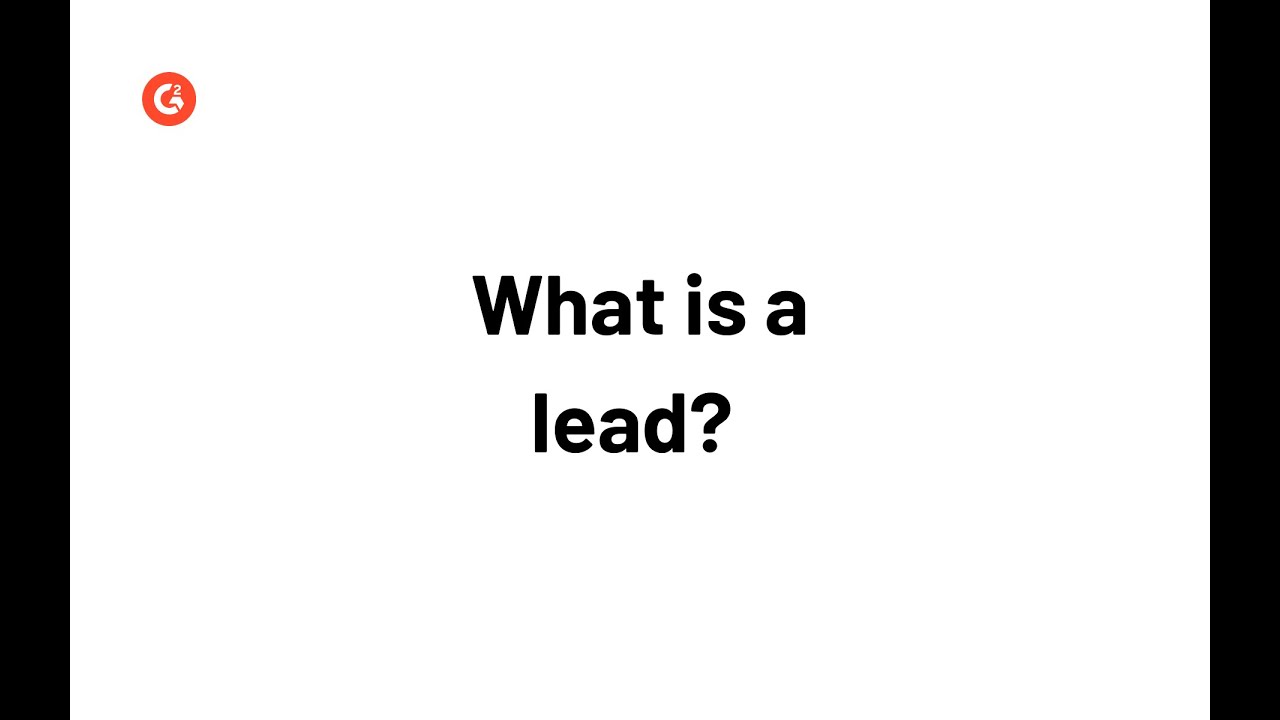 What is a lead?