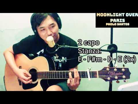 Moonlight Over Paris (Paolo Santos) - Acoustic Cover with chords
