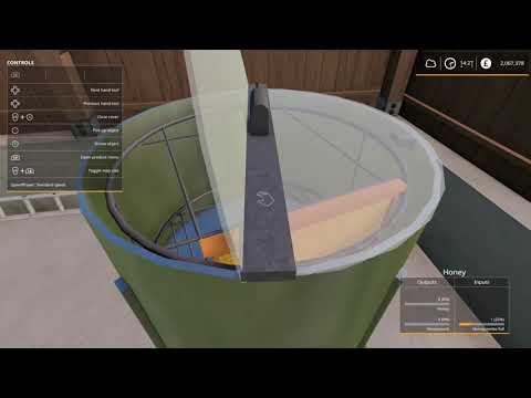FS19 Mouse2222 Using the Global Company Honey Mod
