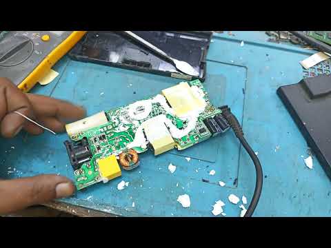 Dell 90 watt adapter repair || dell laptop charger repair || basic