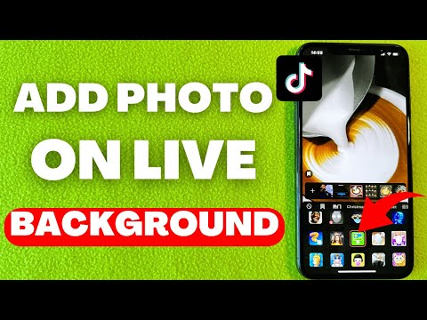 How To Add Photo On TikTok Live Background