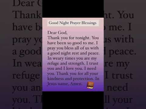 #goodnight #blessings #praying